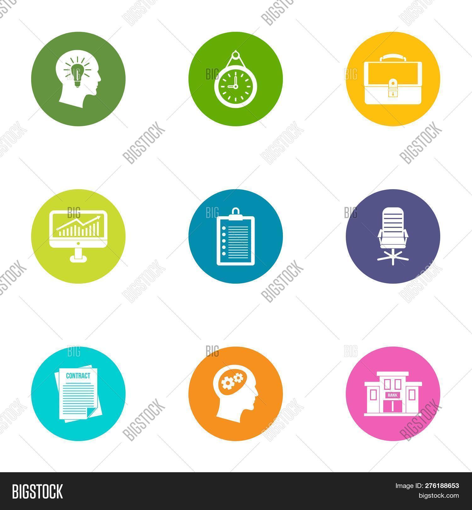 Imagen y foto Competence Icons (prueba gratis) | Bigstock