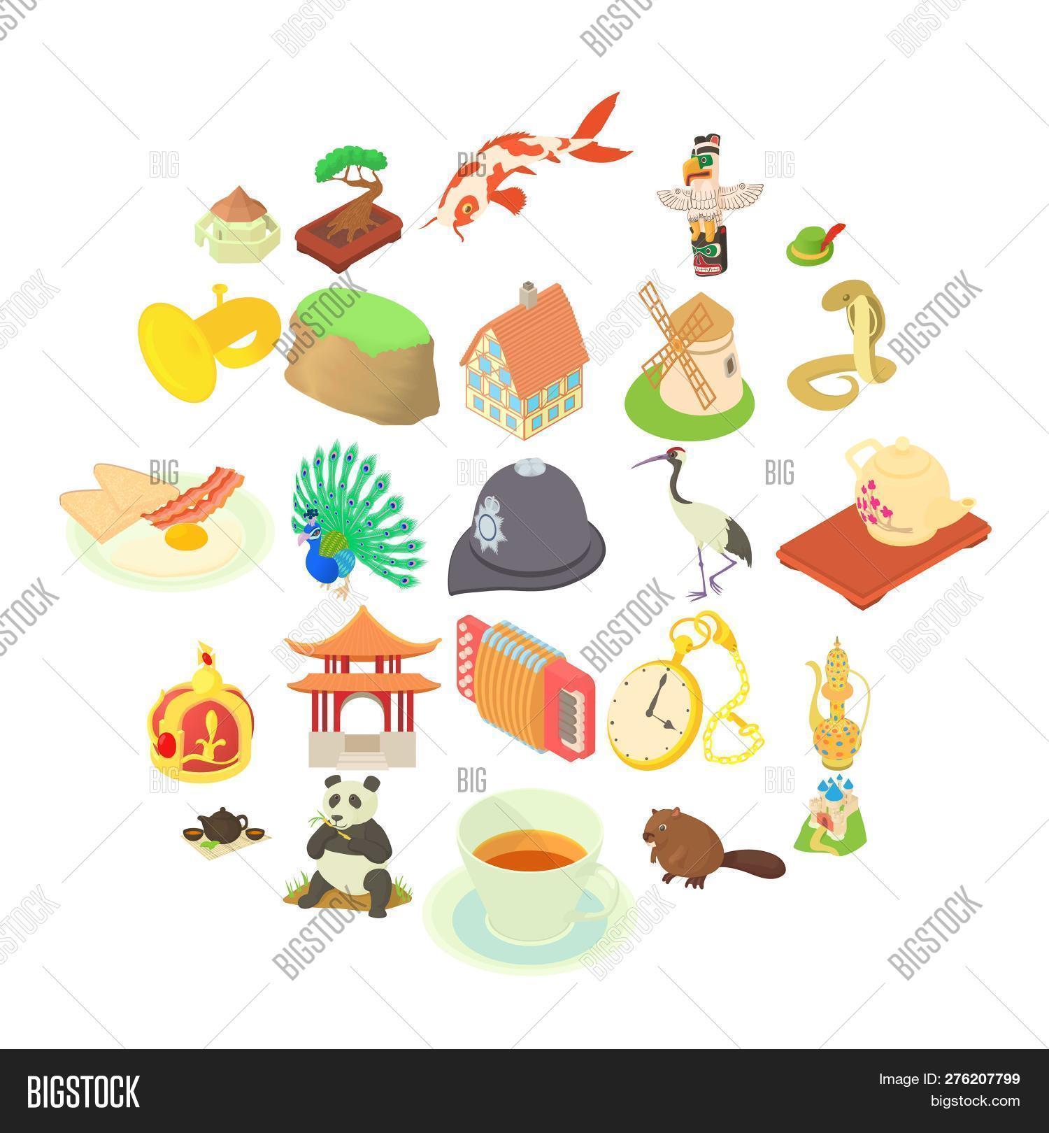 China Icons Set. Image & Photo (Free Trial) | Bigstock