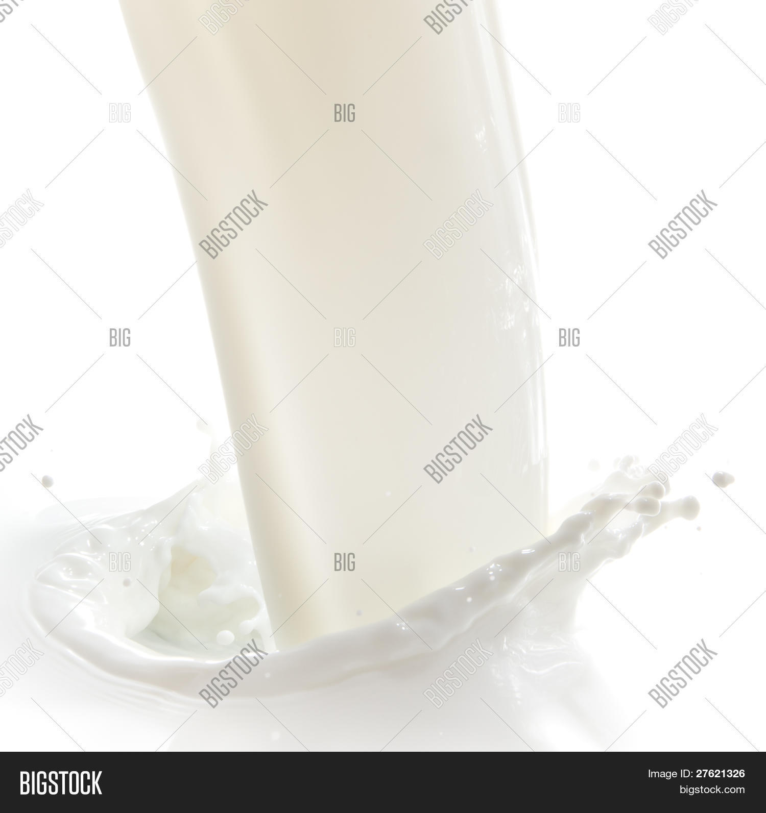 Pouring Milk Splash Image & Photo (Free Trial) | Bigstock