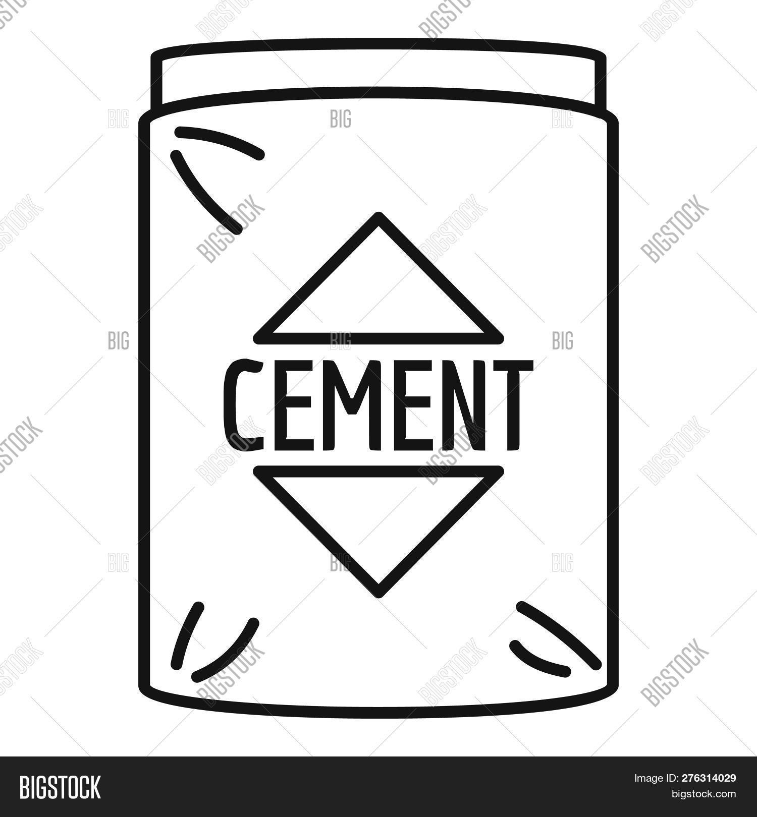 Cement Bag Icon. Image & Photo (Free Trial) | Bigstock