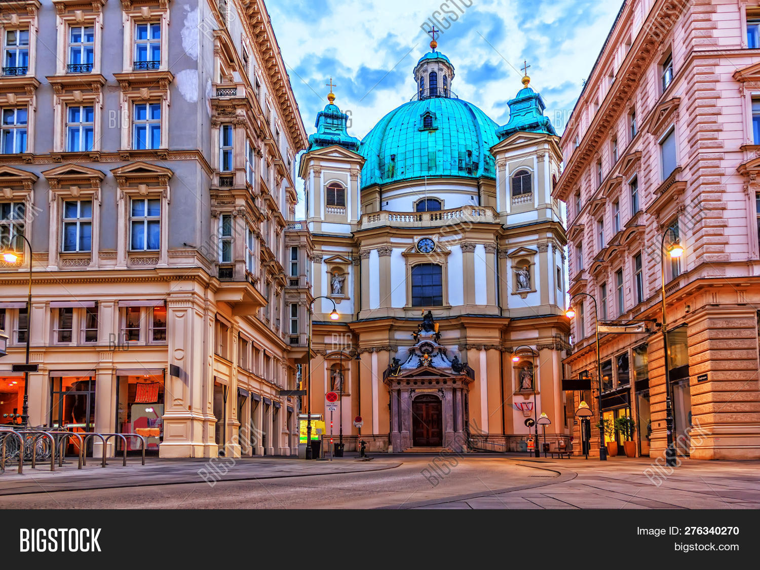 Peterskirche Vienna, Image & Photo (Free Trial) | Bigstock