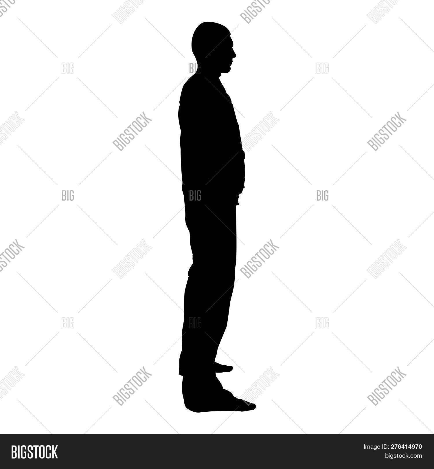 Man Stands Dressed Vector & Photo (Free Trial) | Bigstock