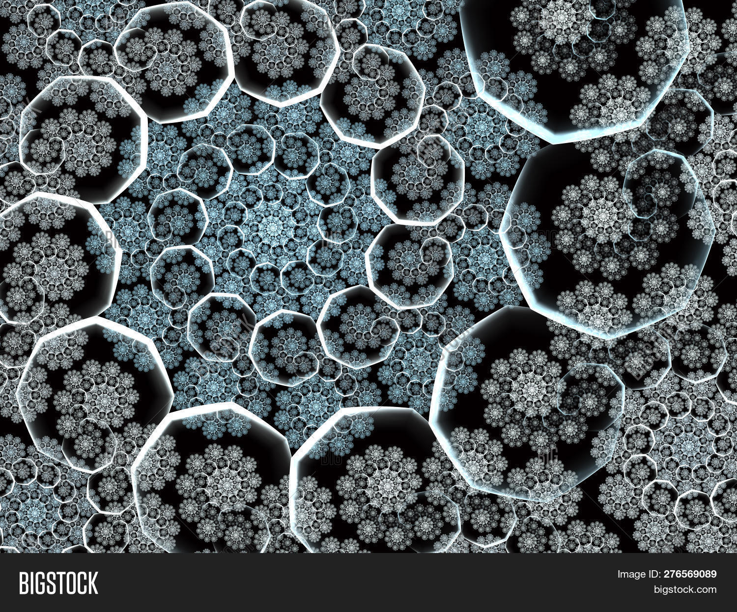 Fractal Snow Flakes. Image & Photo (Free Trial) | Bigstock