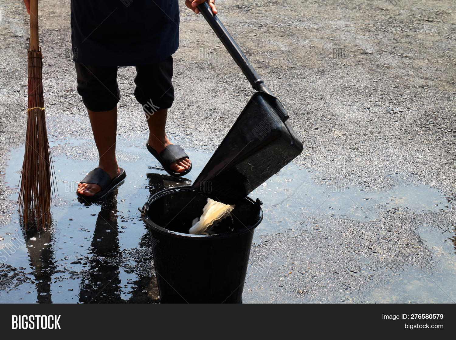 People Sweeping Dirty Image & Photo (Free Trial) | Bigstock