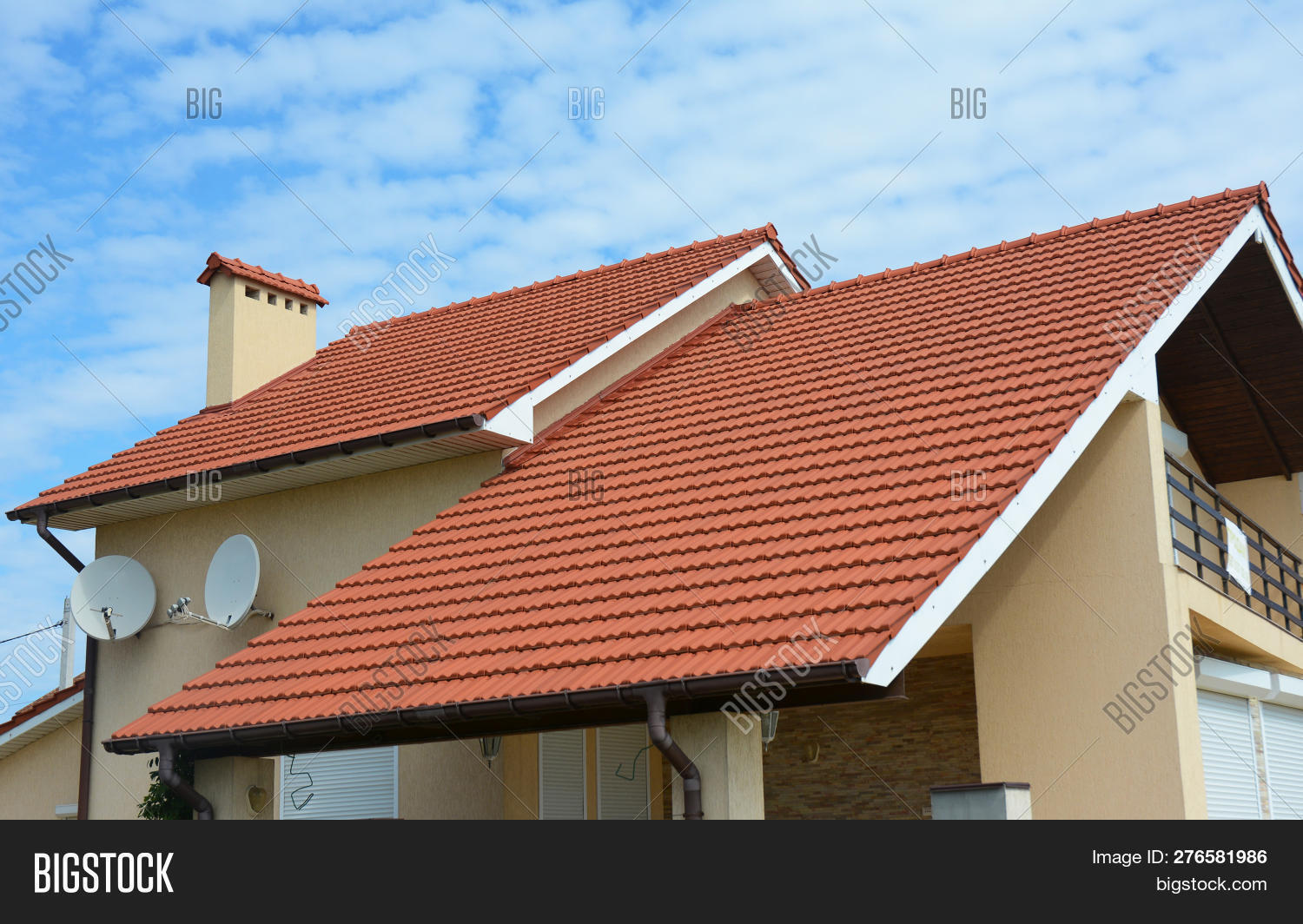 Modern House Chimney, Image & Photo (Free Trial) | Bigstock