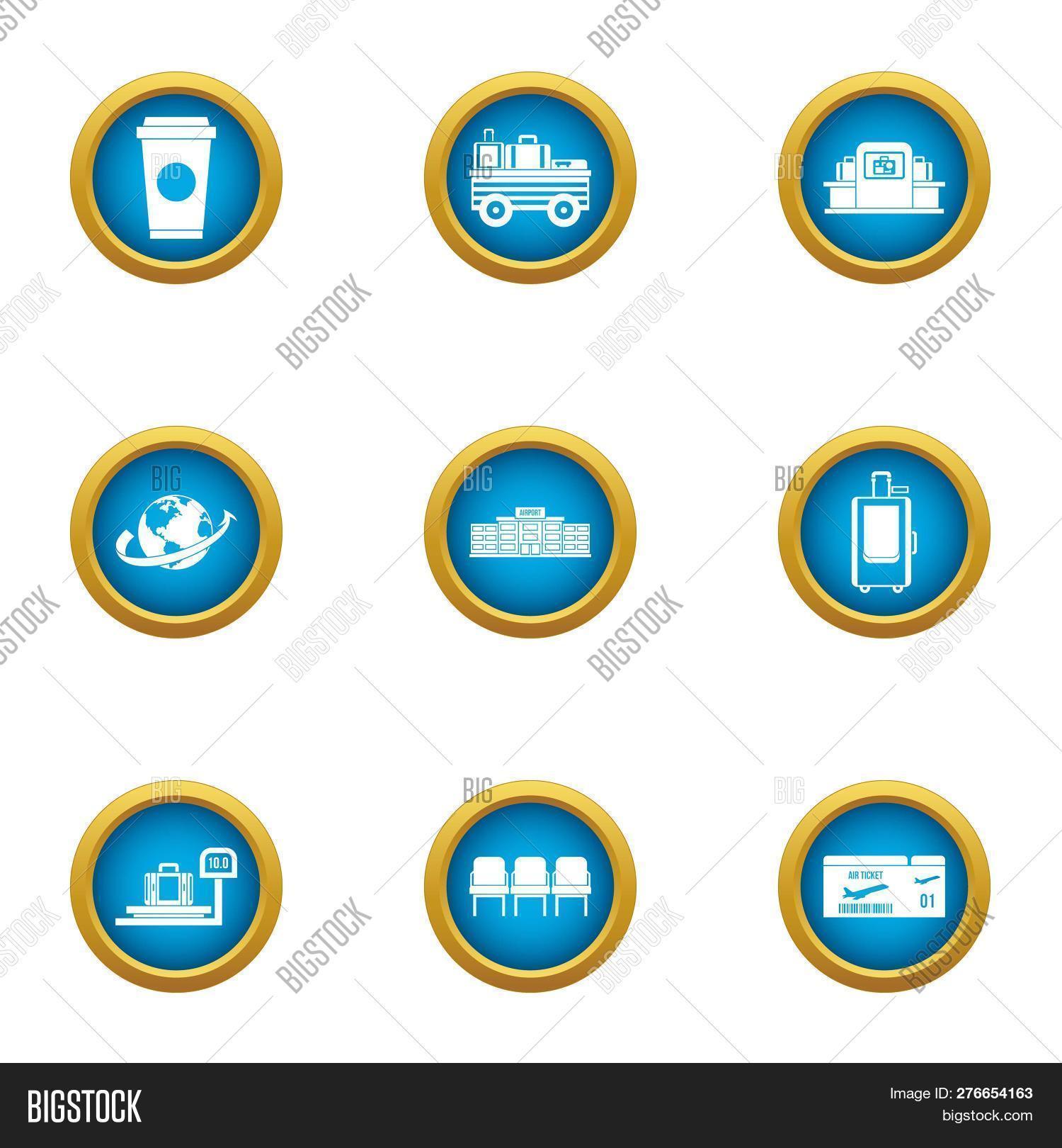 Thrust Icons Set. Flat Image & Photo (Free Trial) | Bigstock