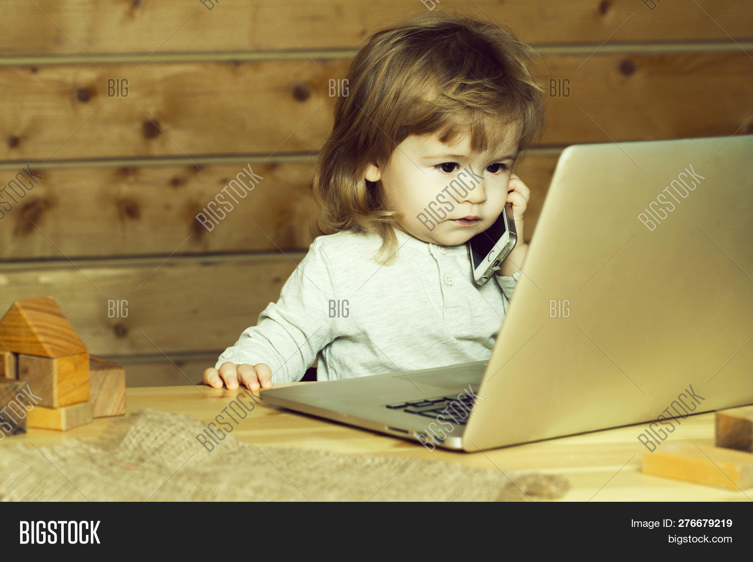 Cute Funny Little Baby Image & Photo (Free Trial) | Bigstock