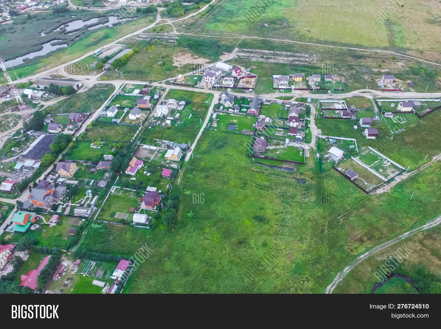 Top View Village, Image & Photo (Free Trial) | Bigstock