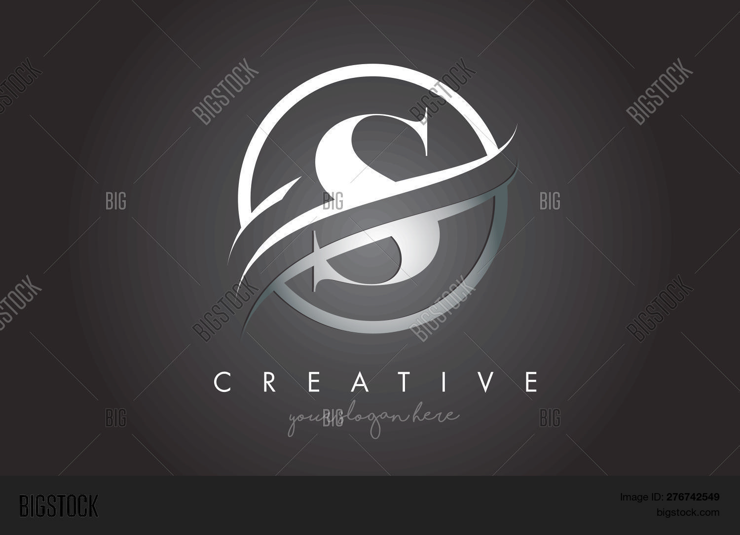 S Letter Icon Logo Vector & Photo (Free Trial) | Bigstock
