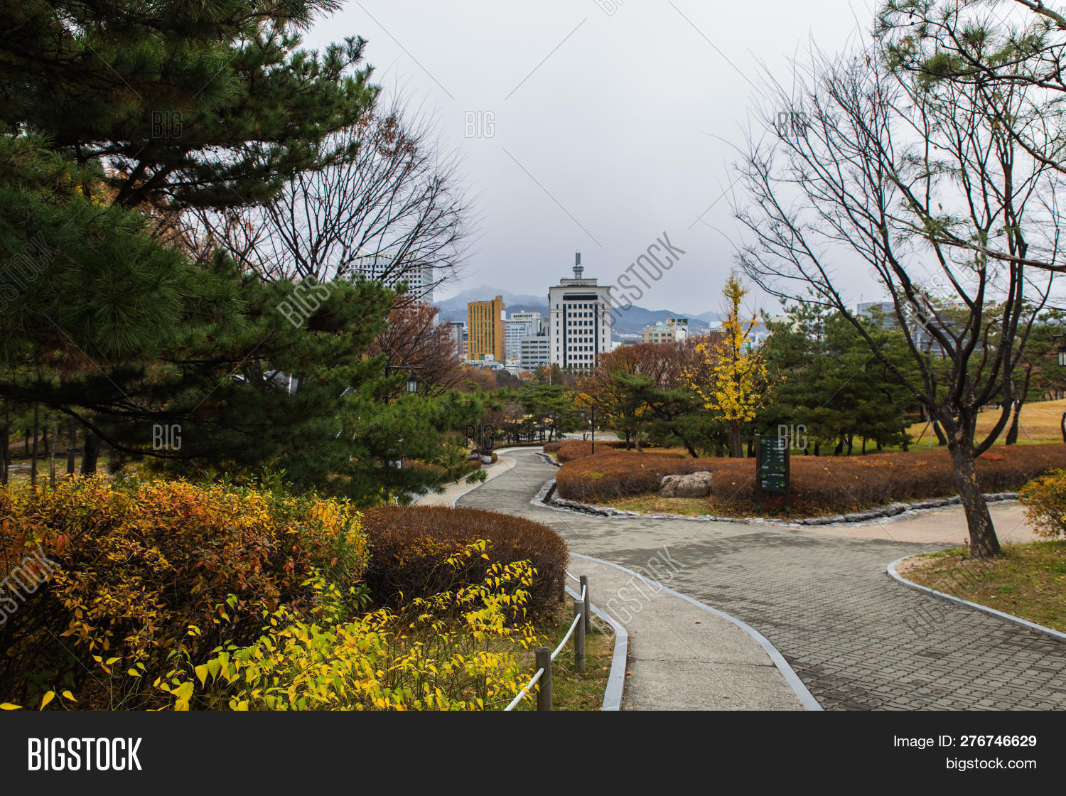 Entrance Via Park Image & Photo (Free Trial) | Bigstock