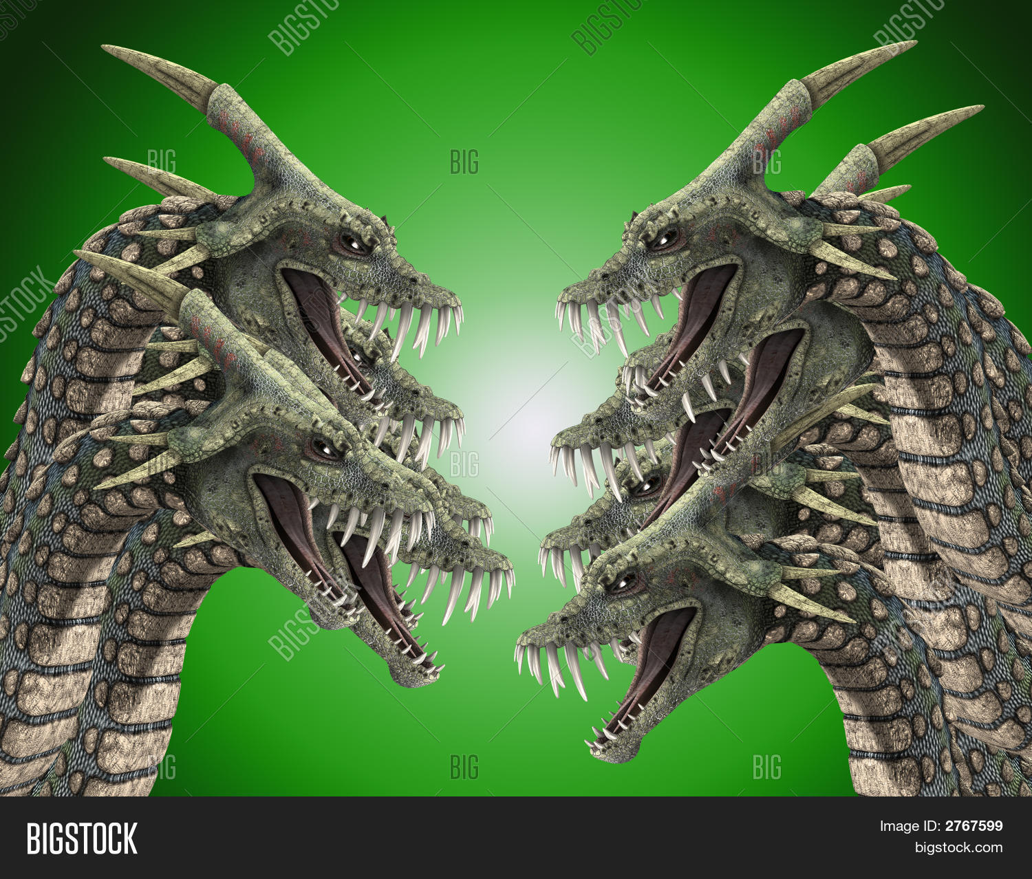 Lots Monster Snakes Image & Photo (Free Trial) | Bigstock