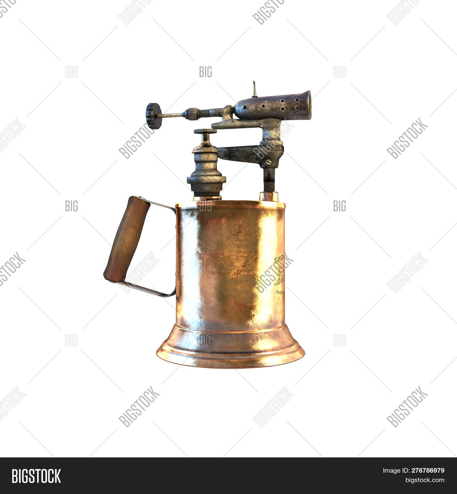 Old Brass Blow Torch Image & Photo (Free Trial) | Bigstock