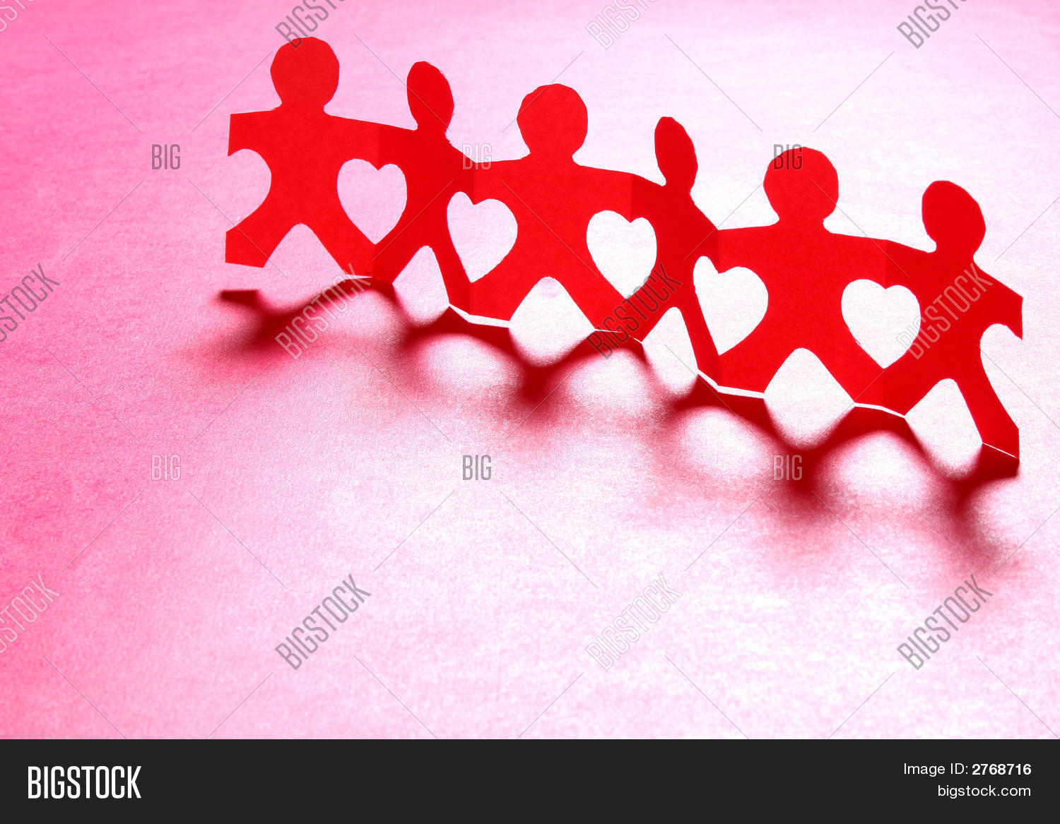 Caring Paper Chain Image & Photo (Free Trial) | Bigstock