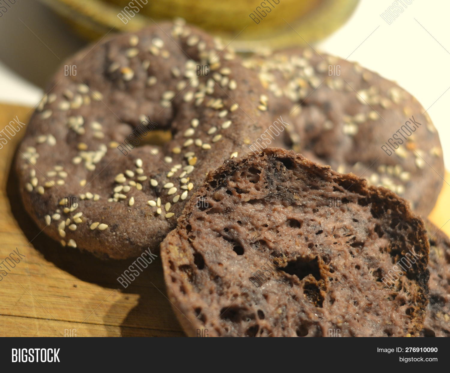 Vegan Bagel Made Using Image & Photo (Free Trial) | Bigstock