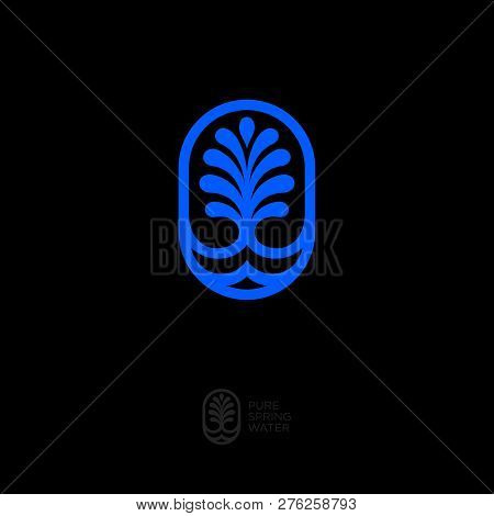 Water Emblem. Vector & Photo (Free Trial) | Bigstock