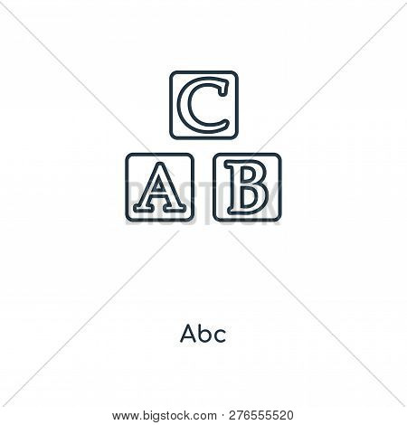 Abc Icon Trendy Vector & Photo (Free Trial) | Bigstock