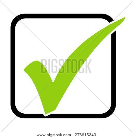 Isolated Green Tick Image & Photo (Free Trial) | Bigstock