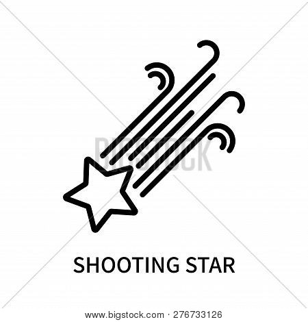 Shooting Star Icon Vector & Photo (Free Trial) | Bigstock