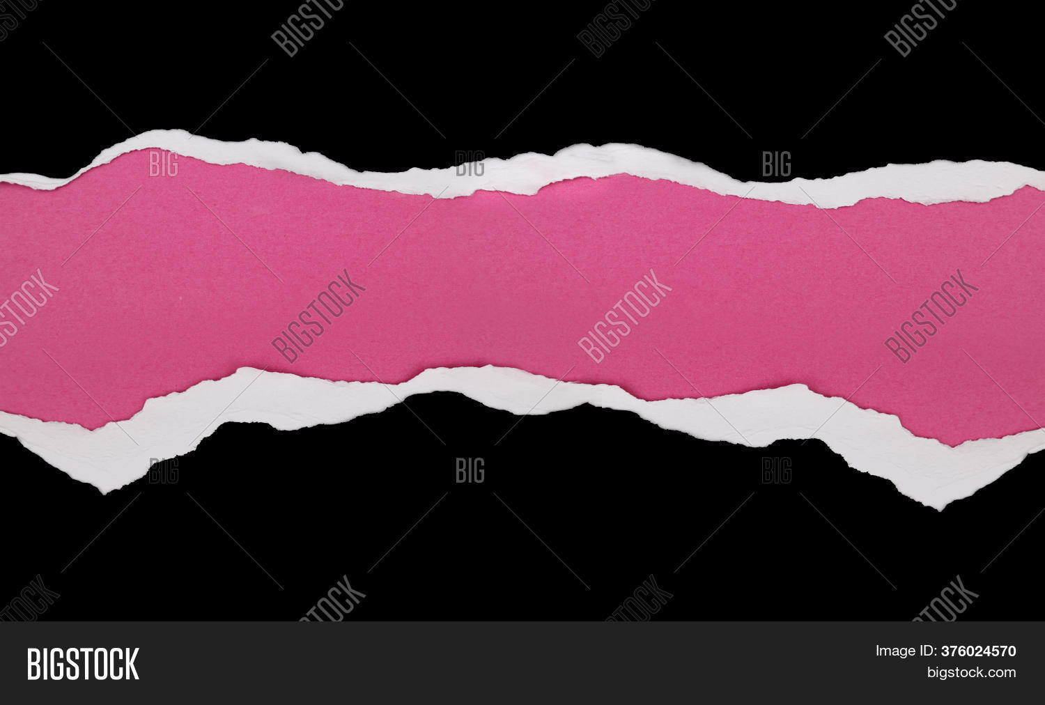Ripped Paper On Pink Image & Photo (Free Trial) | Bigstock