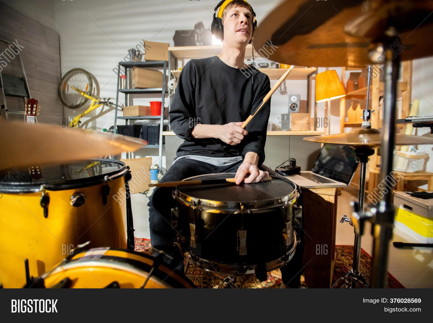 Young Drummer Image & Photo (Free Trial) | Bigstock