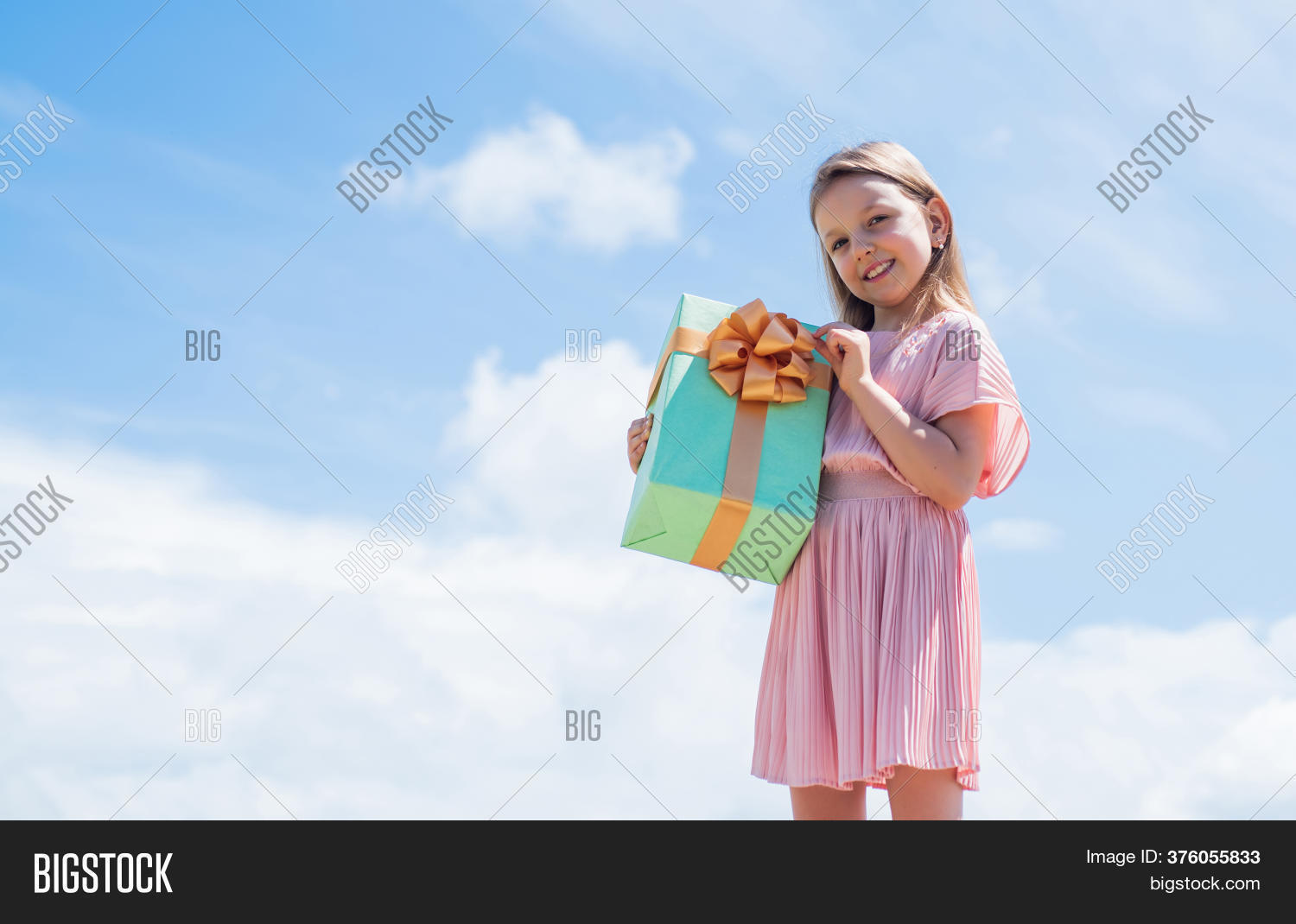 Little Kid Gift Box. Image & Photo (Free Trial) | Bigstock