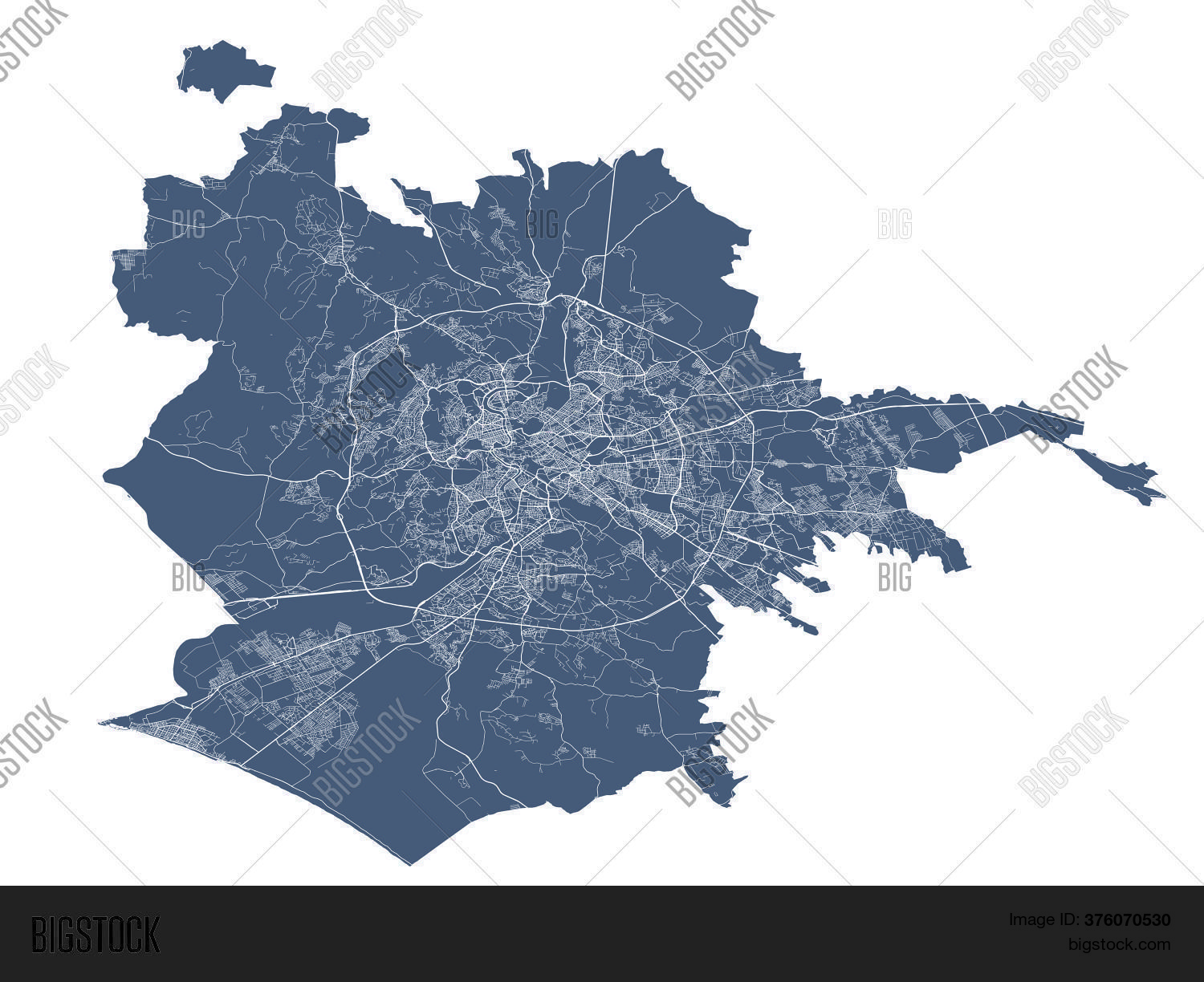 Rome Map. Detailed Vector & Photo (Free Trial) | Bigstock