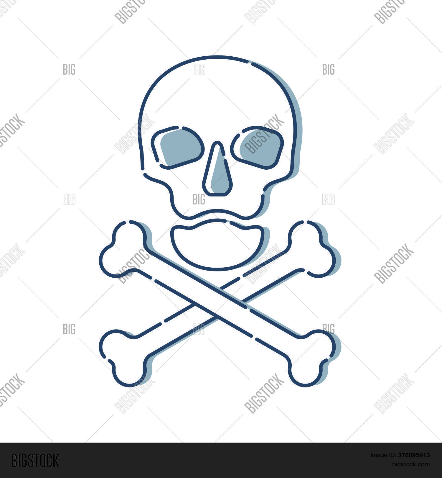 Human Skull Full Face Vector & Photo (Free Trial) | Bigstock