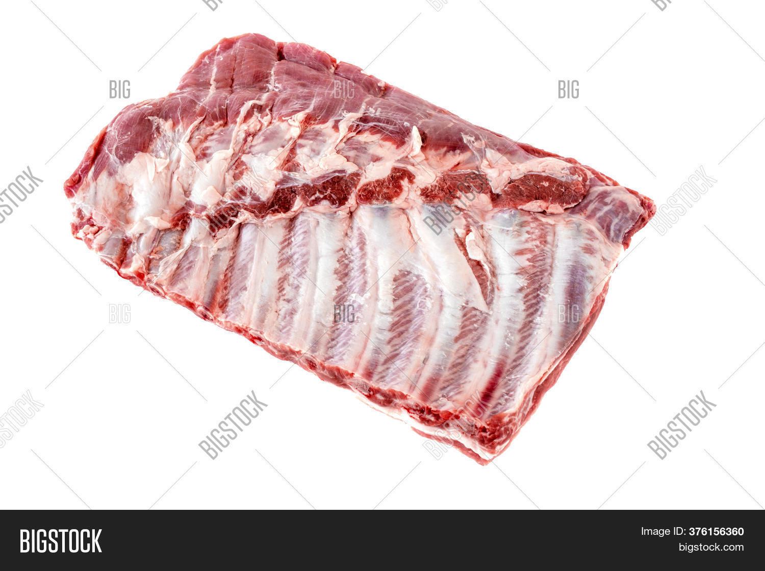 Raw Pork Ribs. Raw Image & Photo (Free Trial) | Bigstock