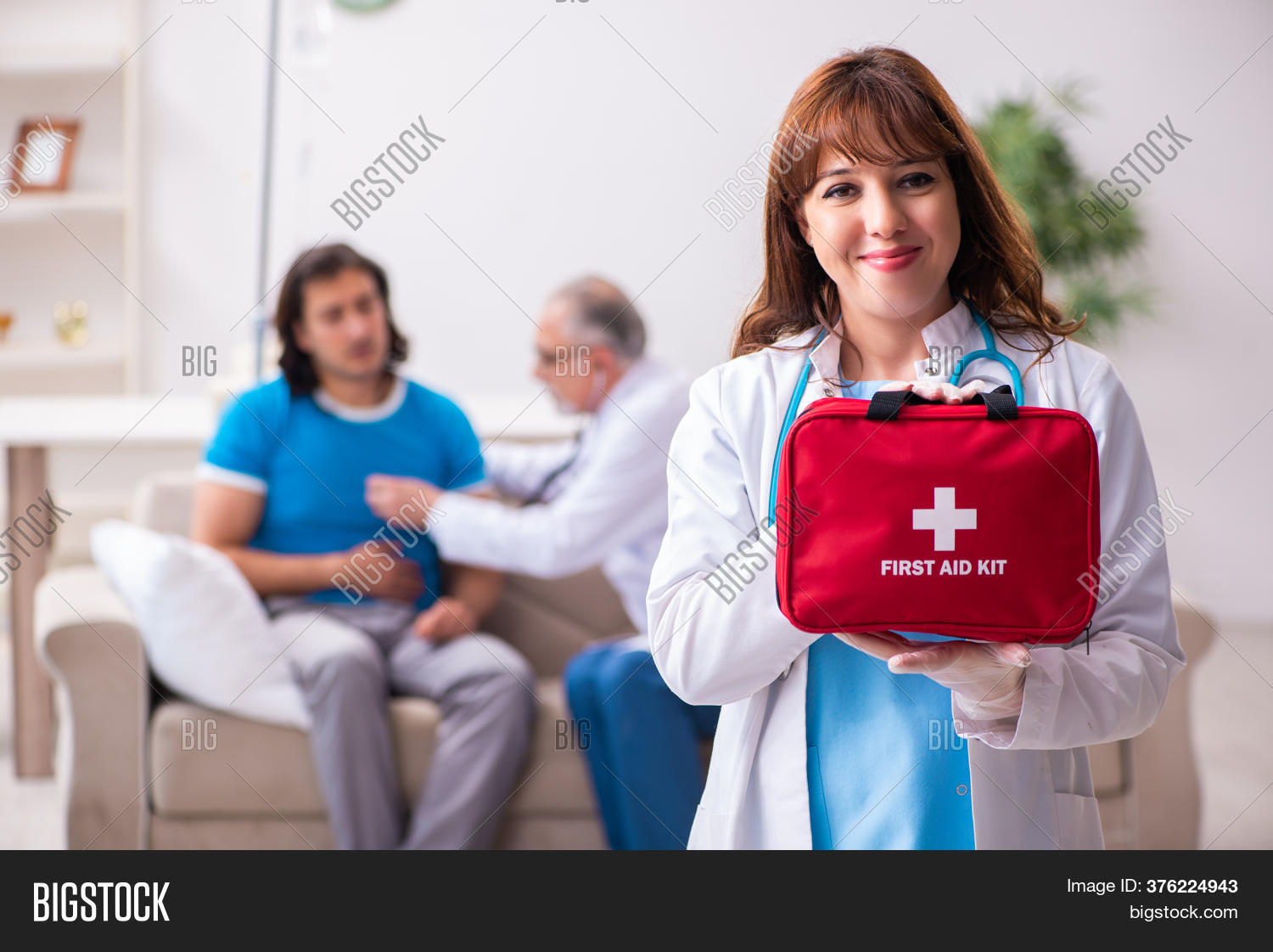 Two Doctors Visiting Image & Photo (Free Trial) | Bigstock