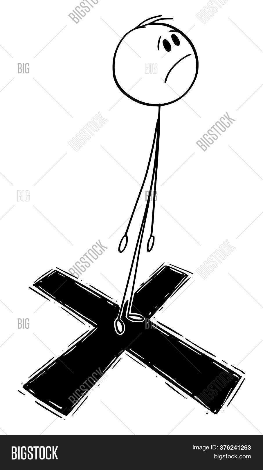 Cartoon Stick Figure Image & Photo (Free Trial) | Bigstock