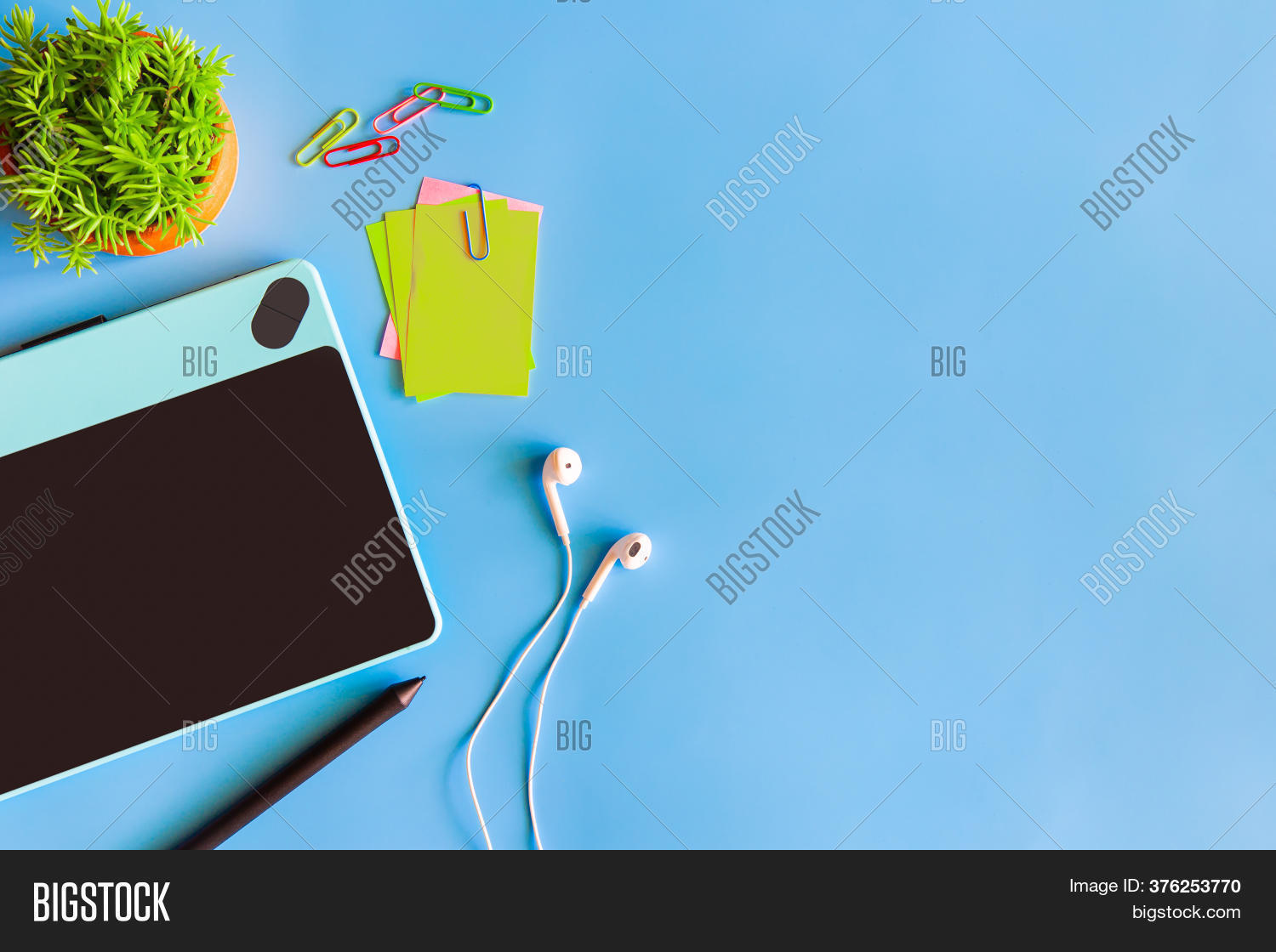 Top View Desk Office Image & Photo (Free Trial) | Bigstock
