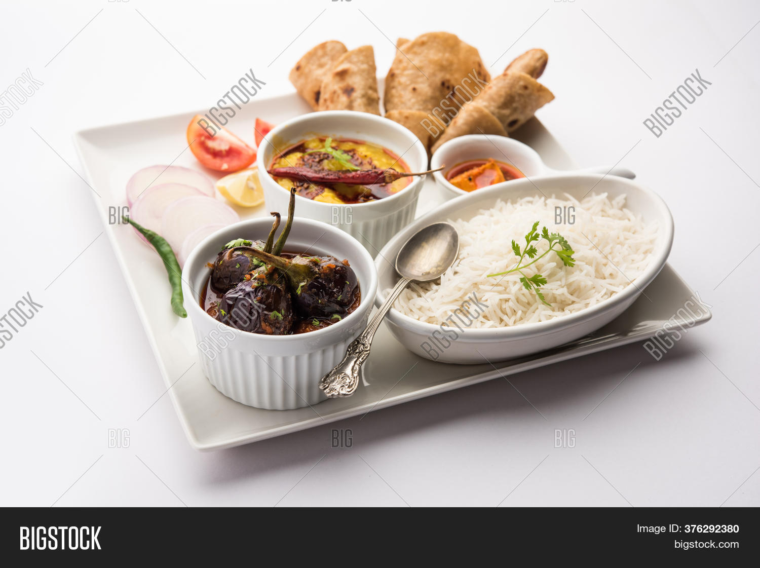 Indian Food Platter Image & Photo (Free Trial) | Bigstock
