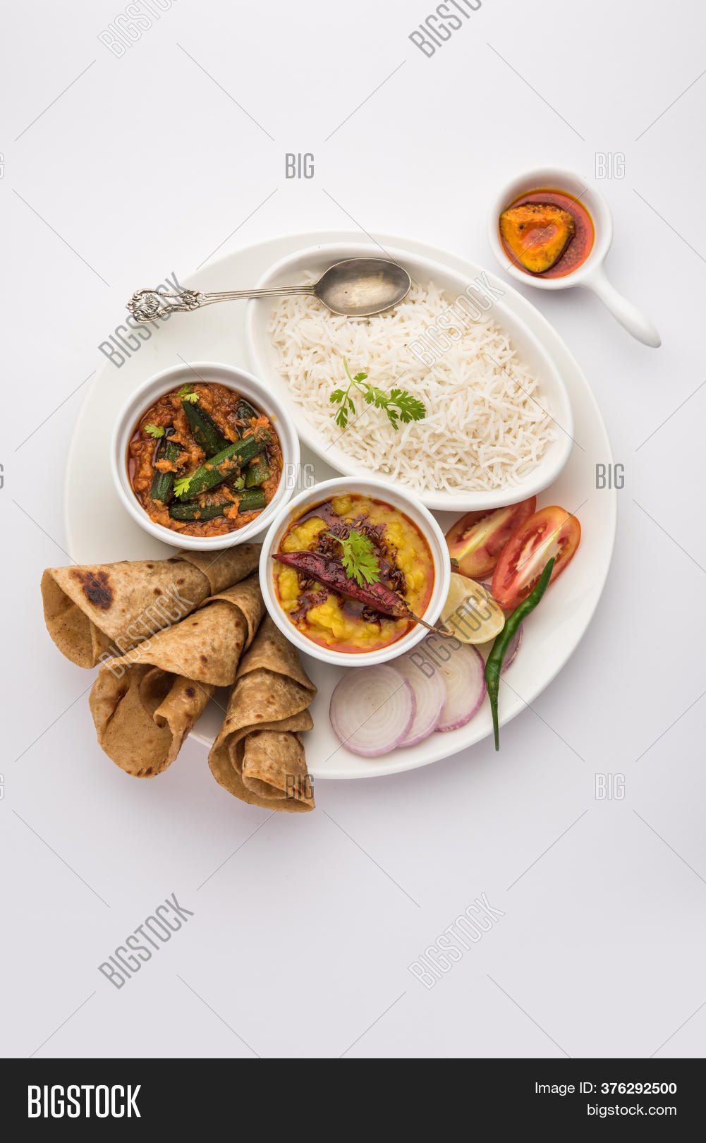 Indian Food Platter Image & Photo (Free Trial) | Bigstock
