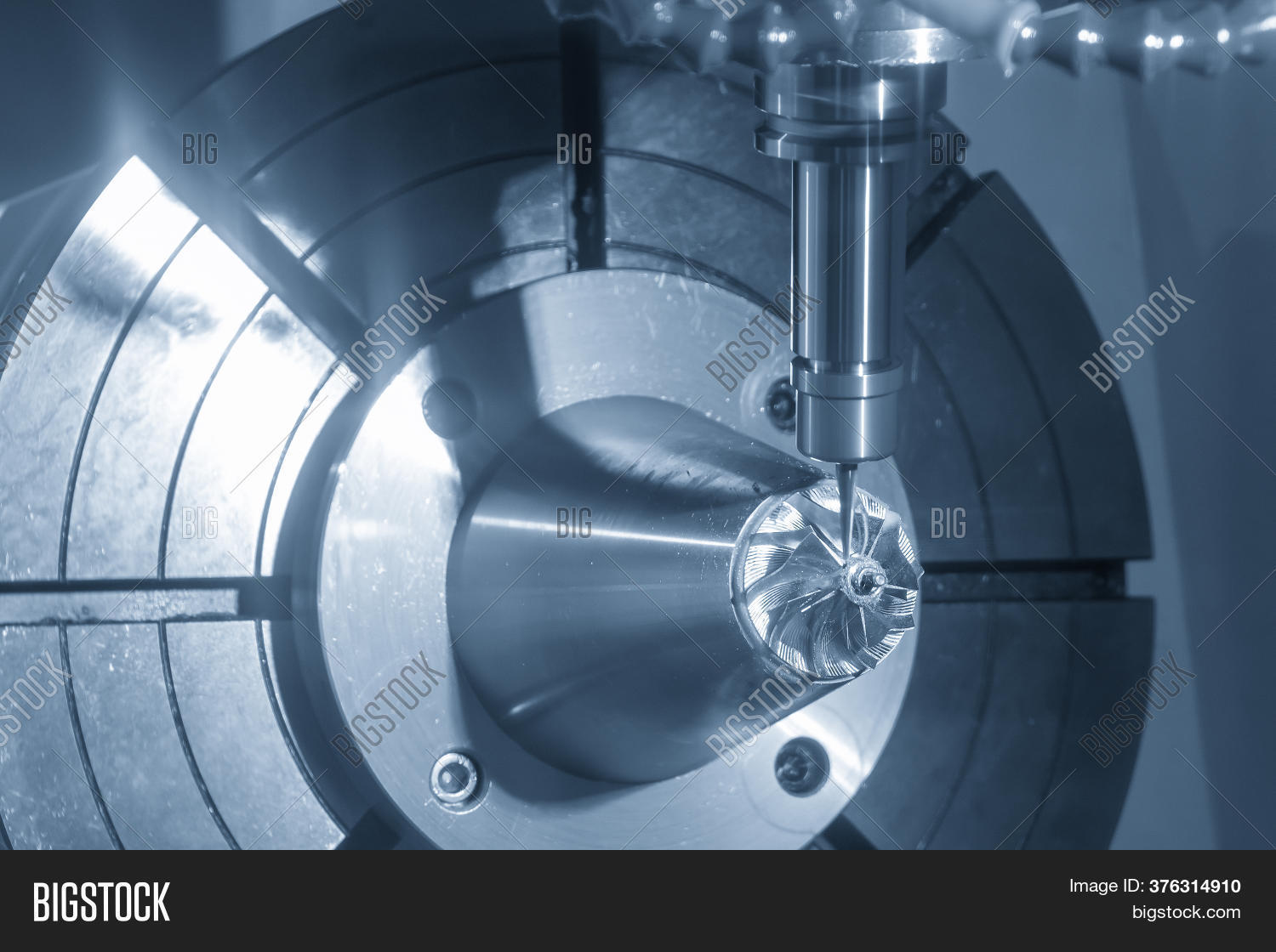 5 Axis Cnc Milling Image & Photo (Free Trial) | Bigstock