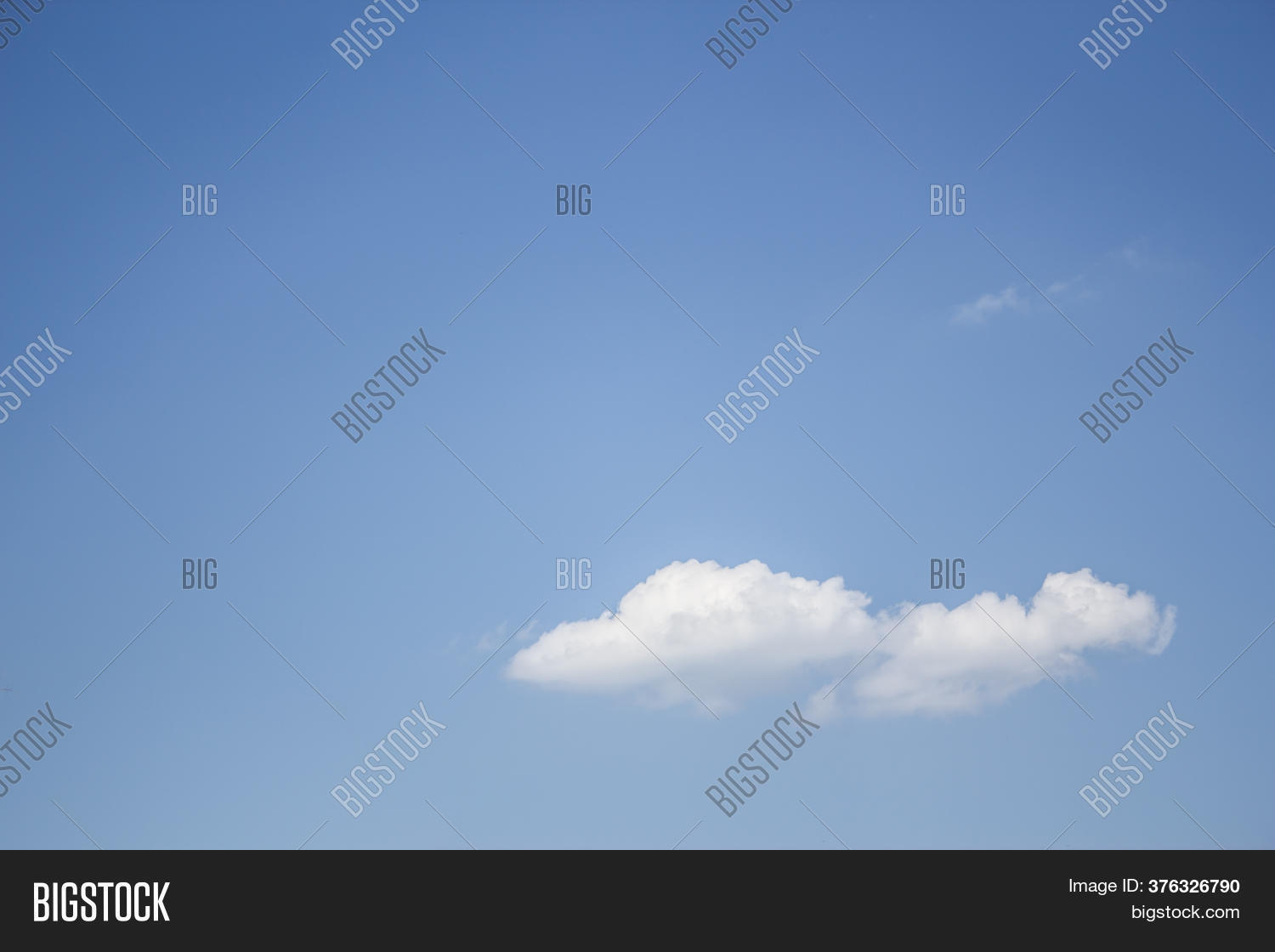 Shot Single Cloud Image & Photo (Free Trial) | Bigstock