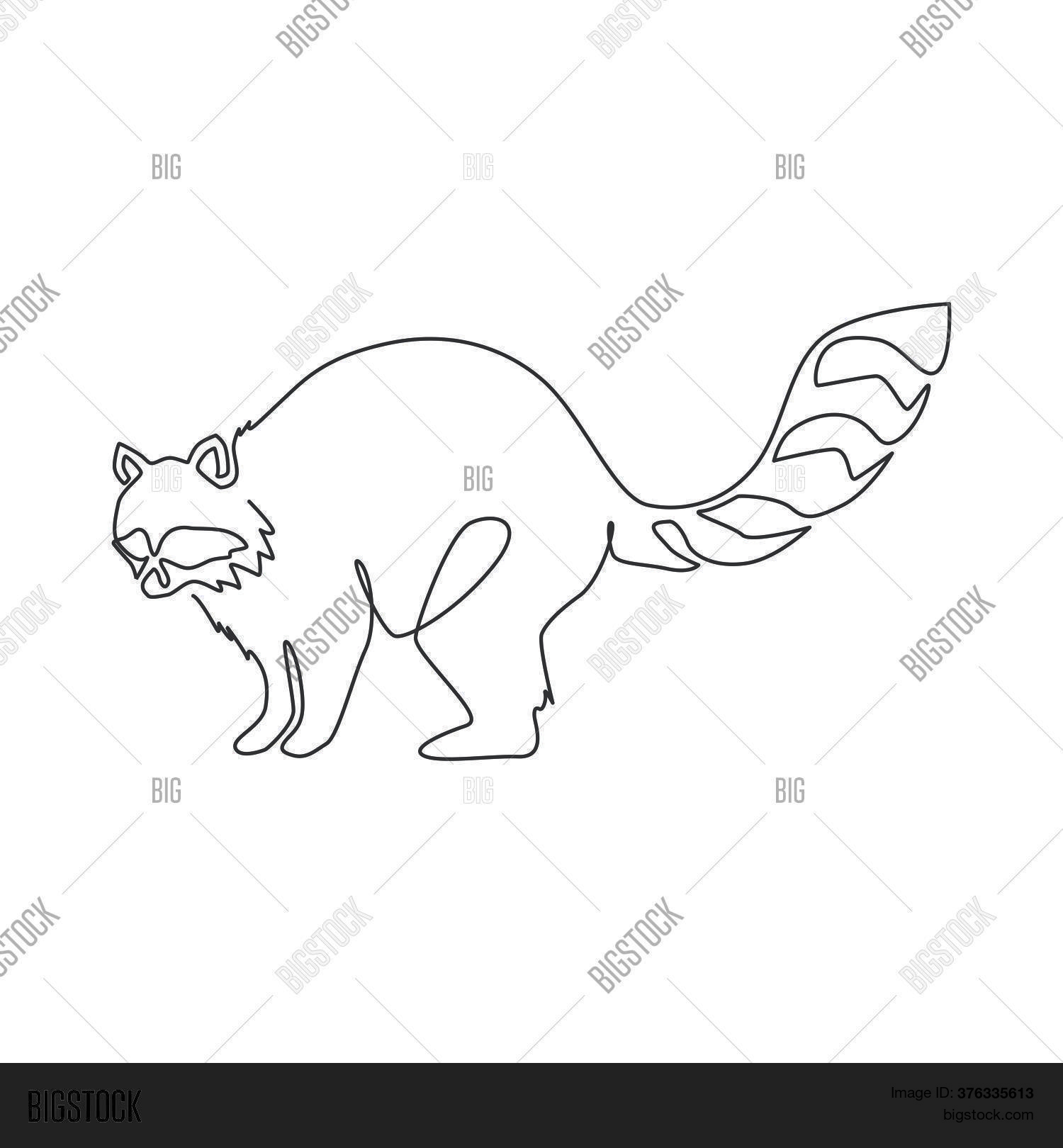 One Continuous Line Vector & Photo (Free Trial) | Bigstock