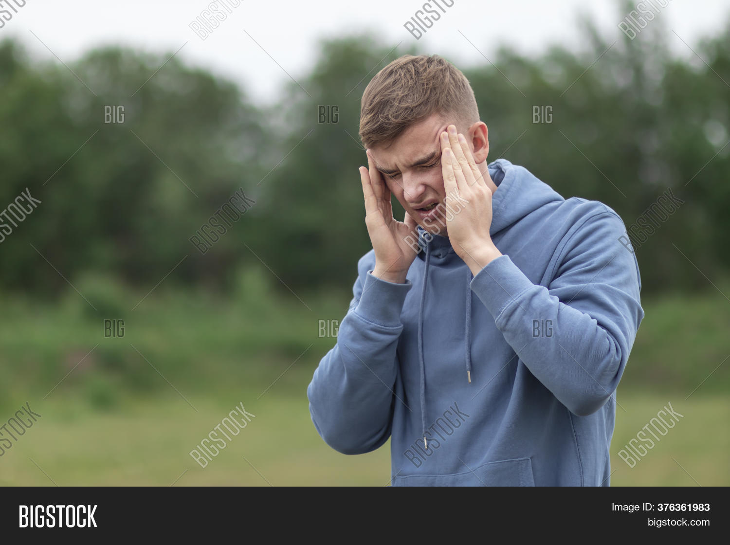 Sick Ill Guy, Young Image & Photo (Free Trial) | Bigstock