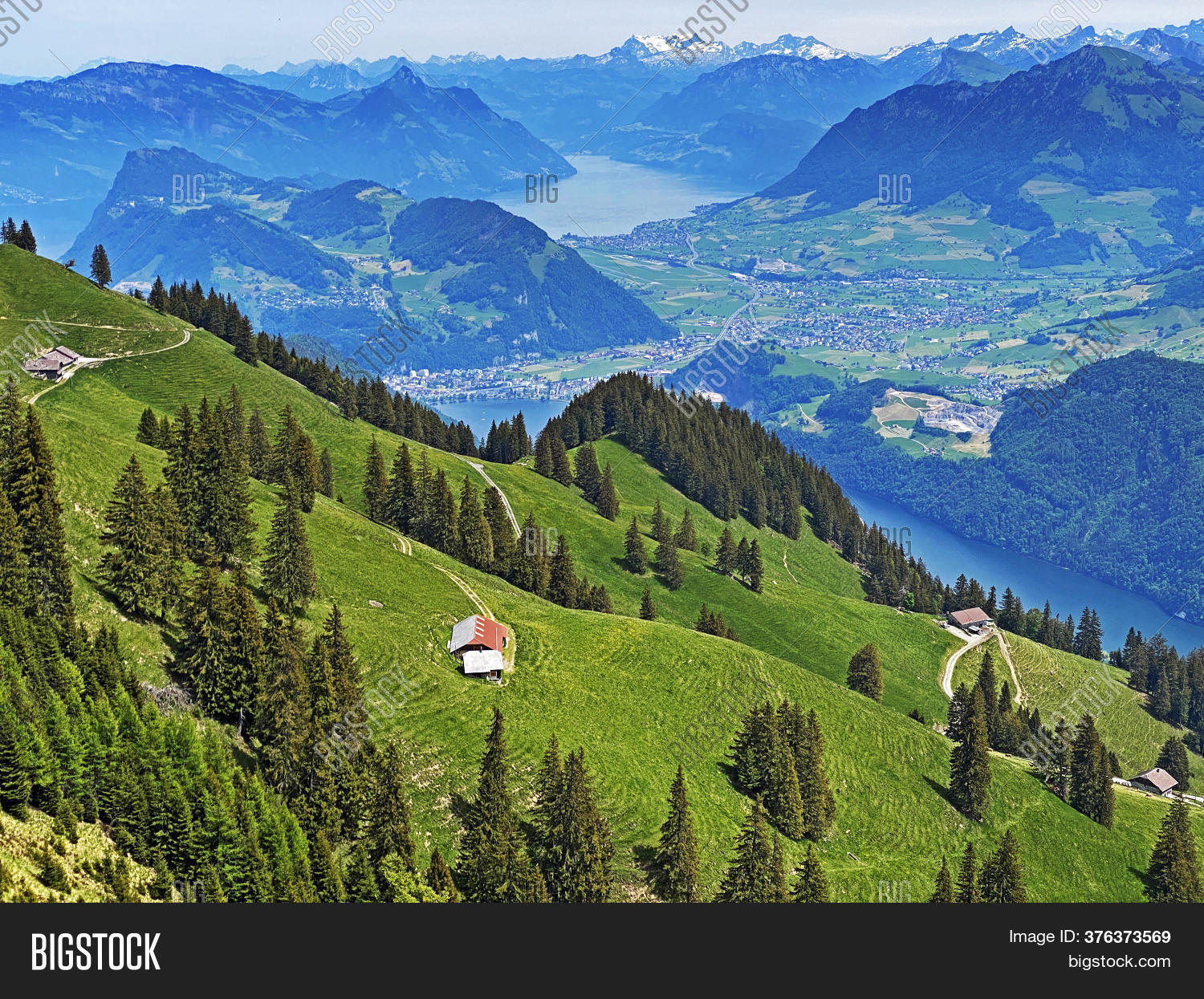 Alpine Pastures Image & Photo (Free Trial) | Bigstock