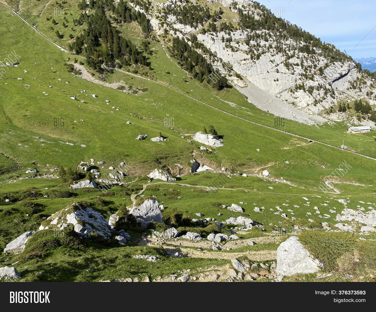 Alpine Pastures Image & Photo (Free Trial) | Bigstock