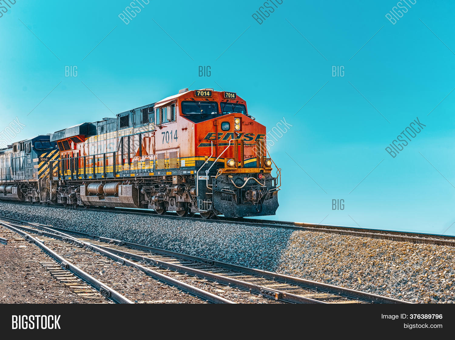 Freight Train Bnsf Image & Photo (Free Trial) | Bigstock