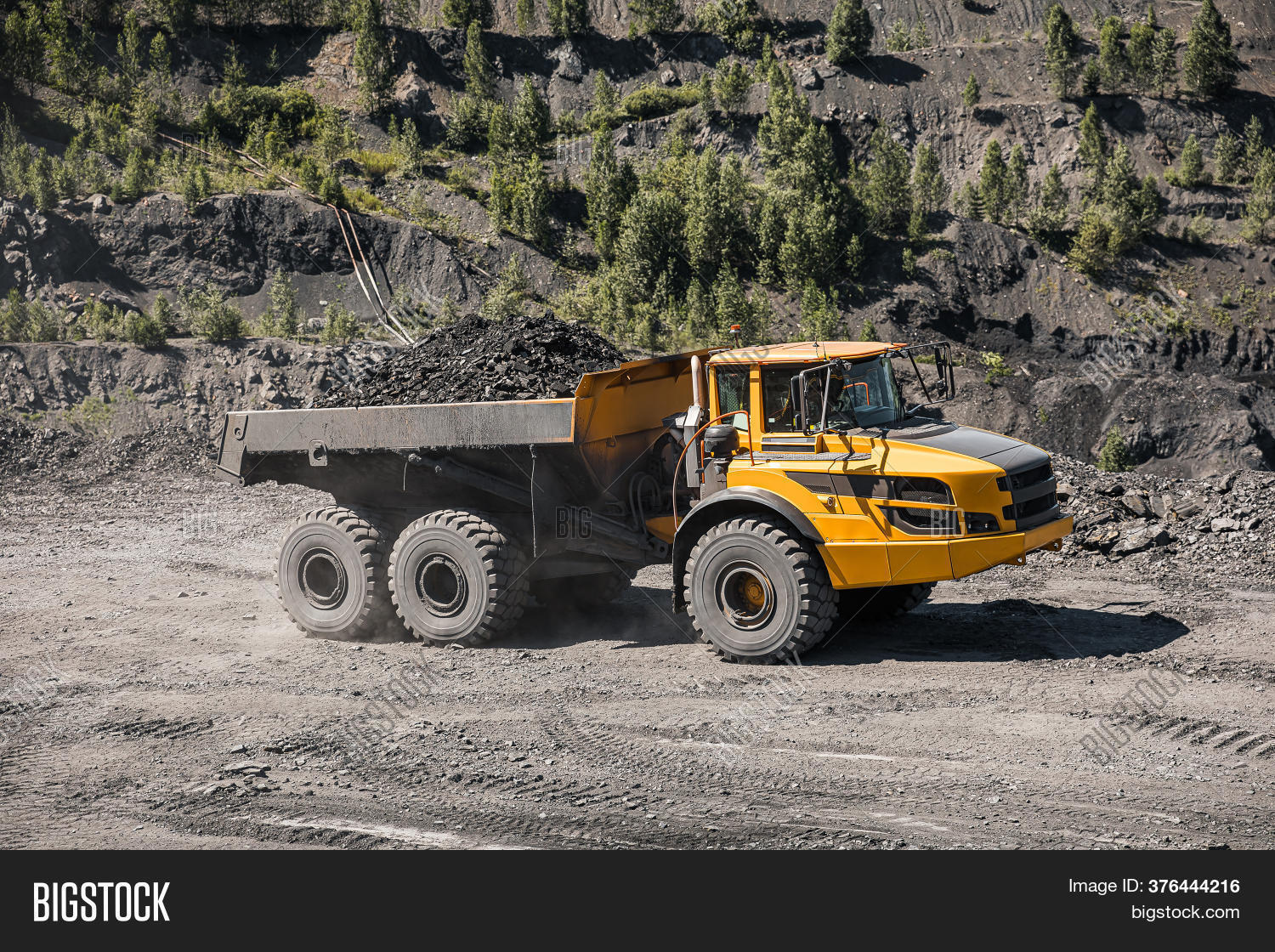 Large Quarry Dump Image & Photo (Free Trial) | Bigstock