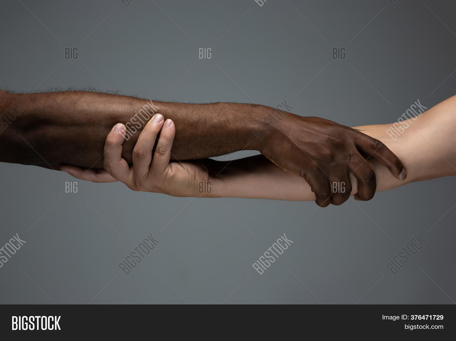 Helping Hands. Racial Image & Photo (Free Trial) | Bigstock