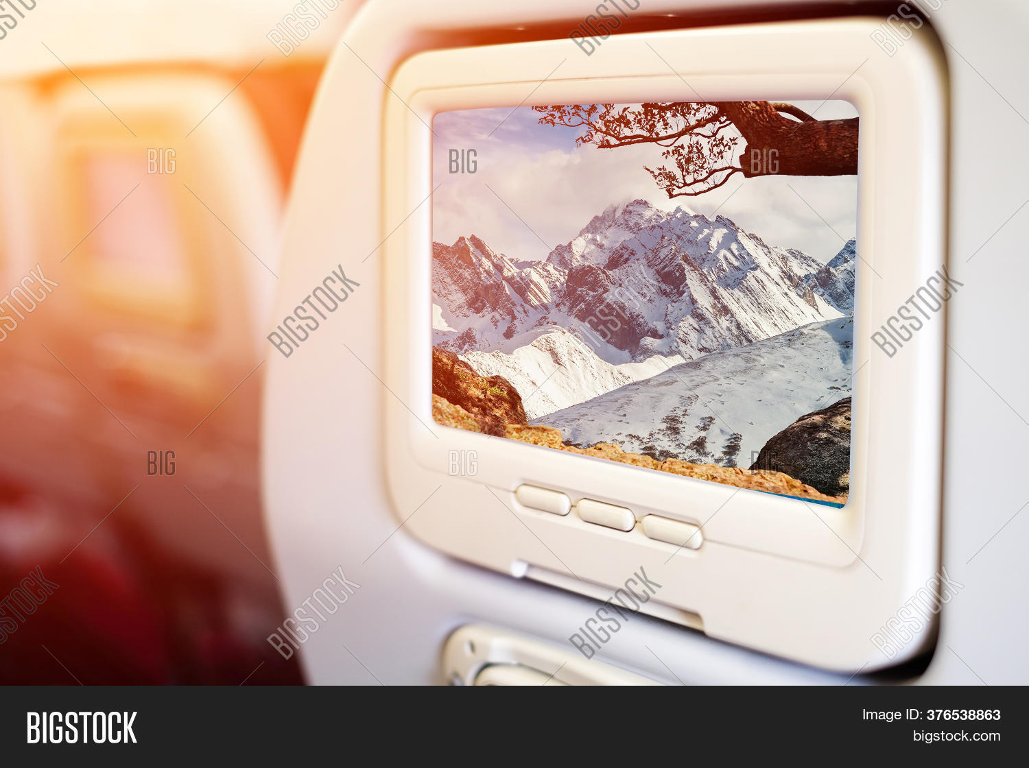 Aircraft Monitor Front Image & Photo (Free Trial) | Bigstock