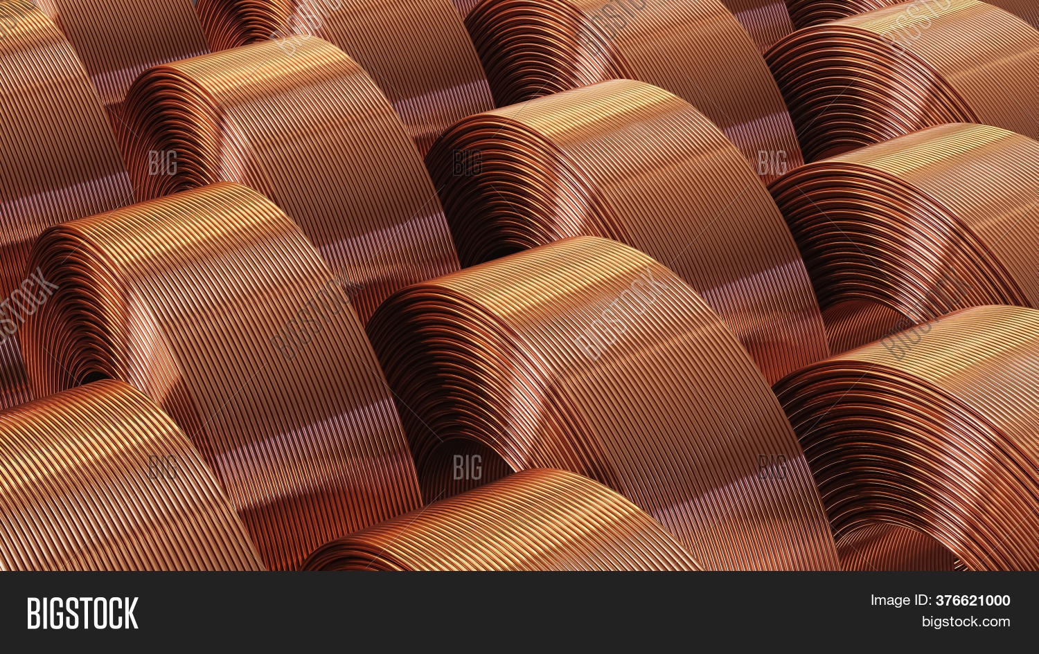 Many Copper Bobbins, Image & Photo (Free Trial) | Bigstock