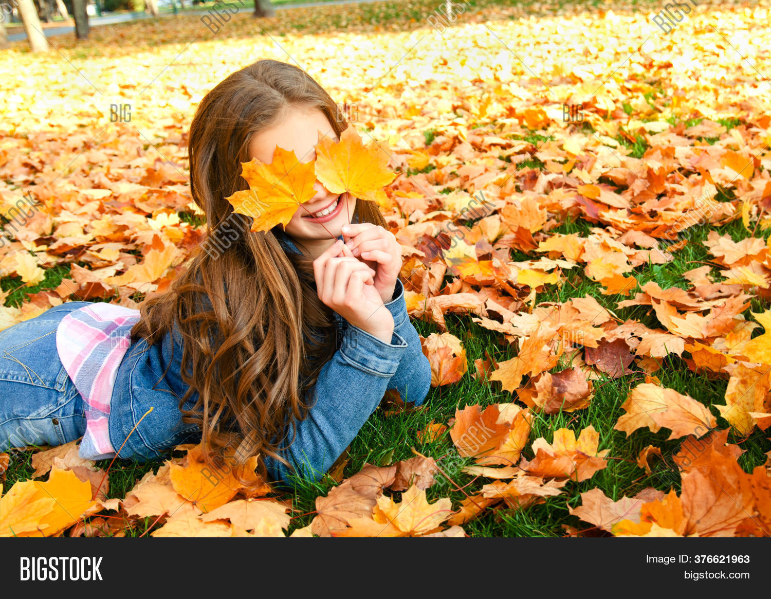 Autumn Portrait Happy Image & Photo (Free Trial) | Bigstock
