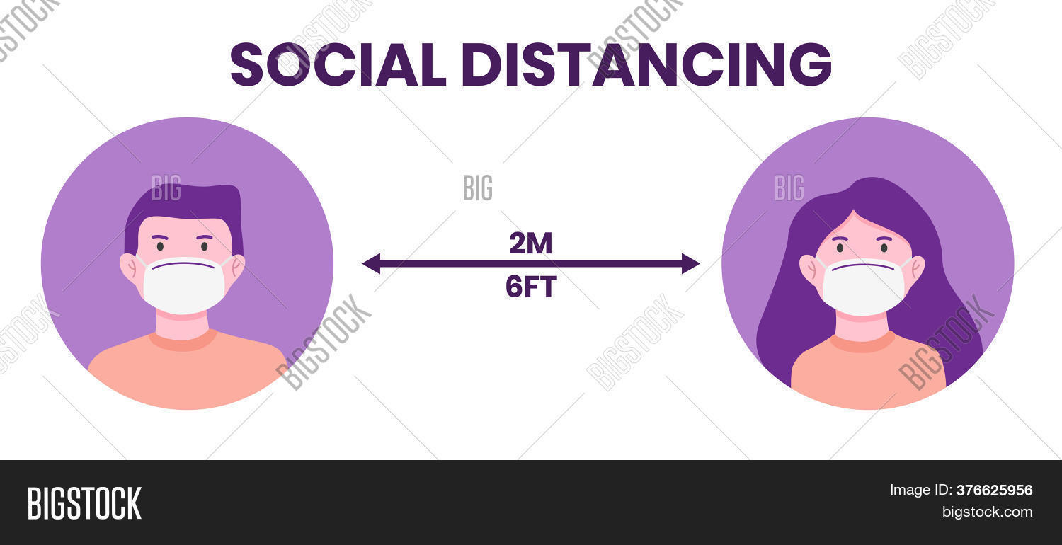 Social Distancing, Image & Photo (Free Trial) | Bigstock
