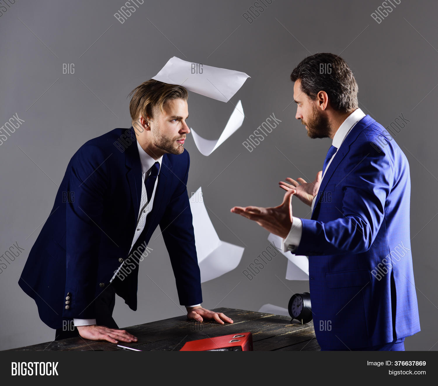 Businessmen Shocked Image & Photo (Free Trial) | Bigstock