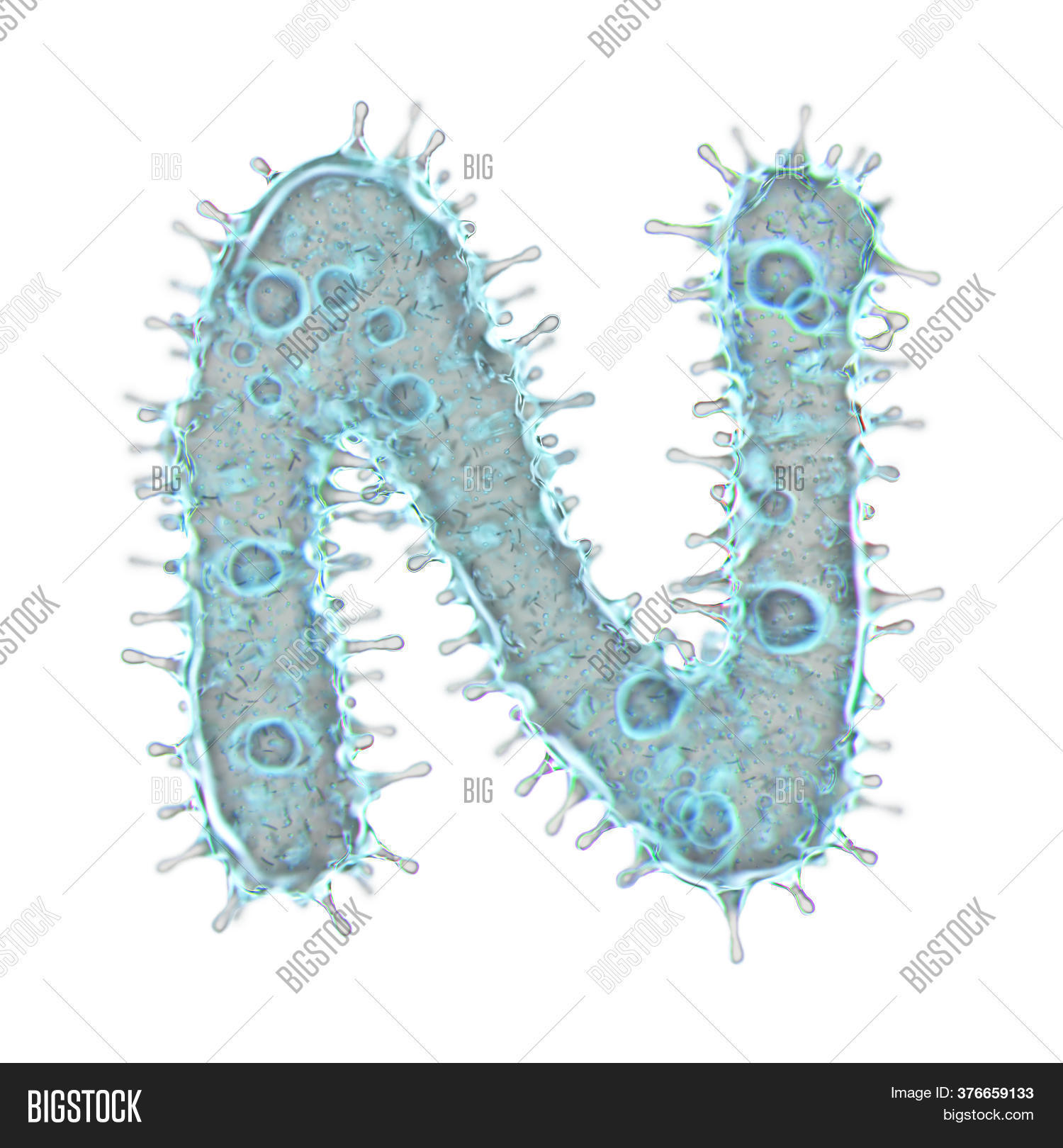 Alphabet Made Virus Image & Photo (Free Trial) | Bigstock