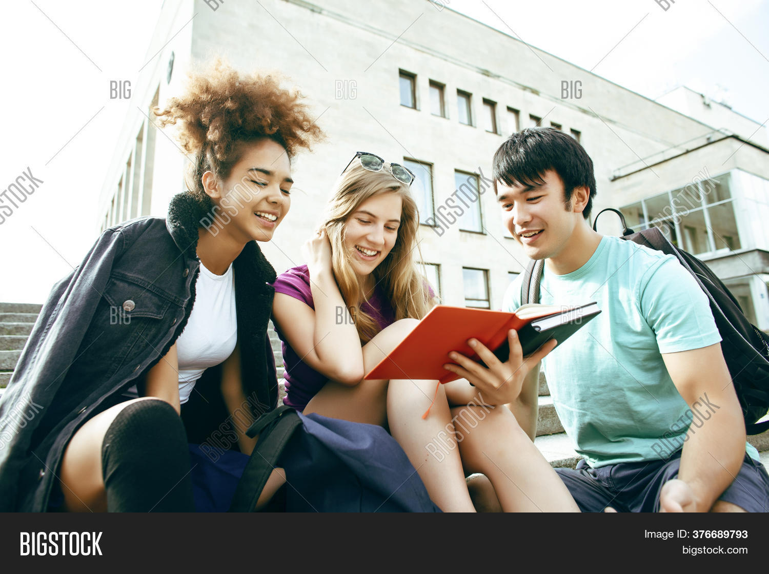 Cute Group Teenages Image & Photo (Free Trial) | Bigstock