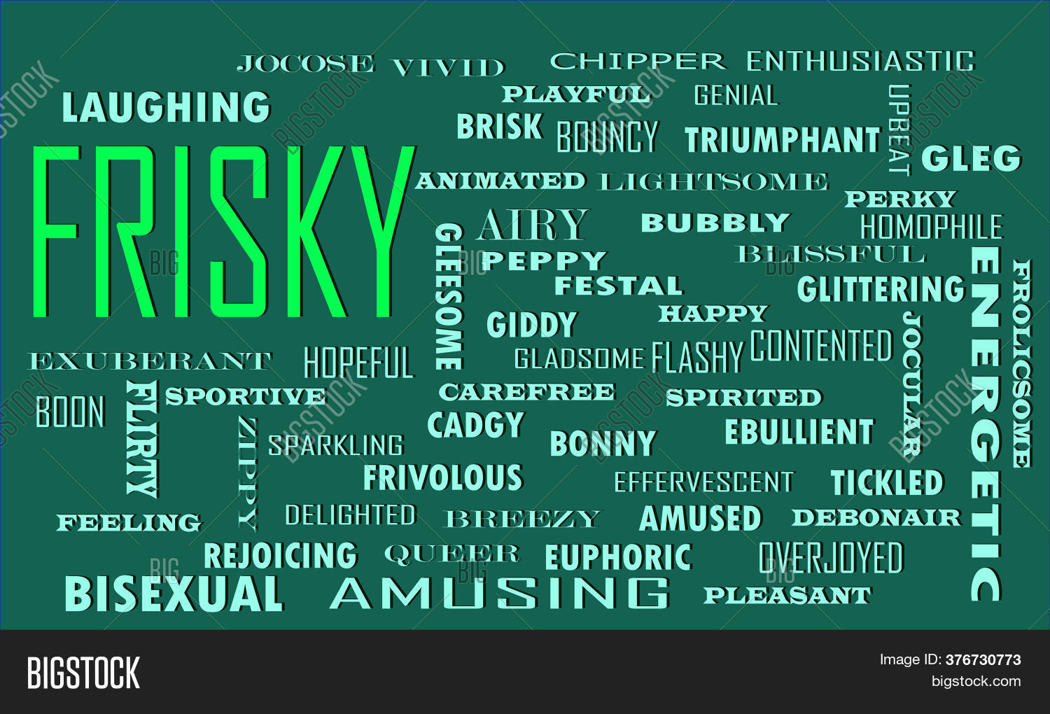 Frisky Word Which Vector & Photo (Free Trial) | Bigstock